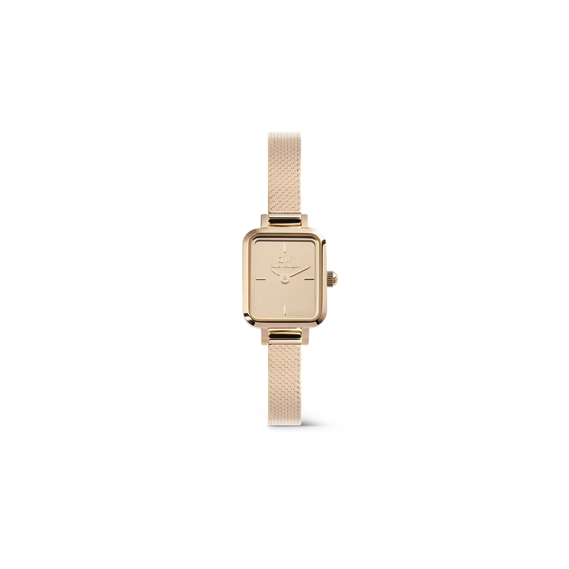 Daniel Wellington Quadro Mini Melrose Blush Rose Gold Watch