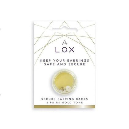 Lox earring backs available to shop now!