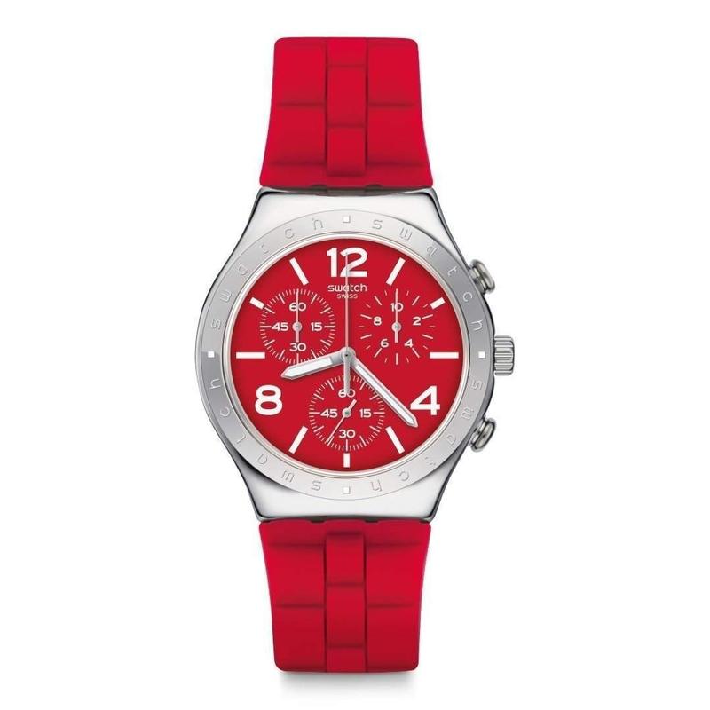 Swatch Irony Chrono Rouge De Bienne Watch