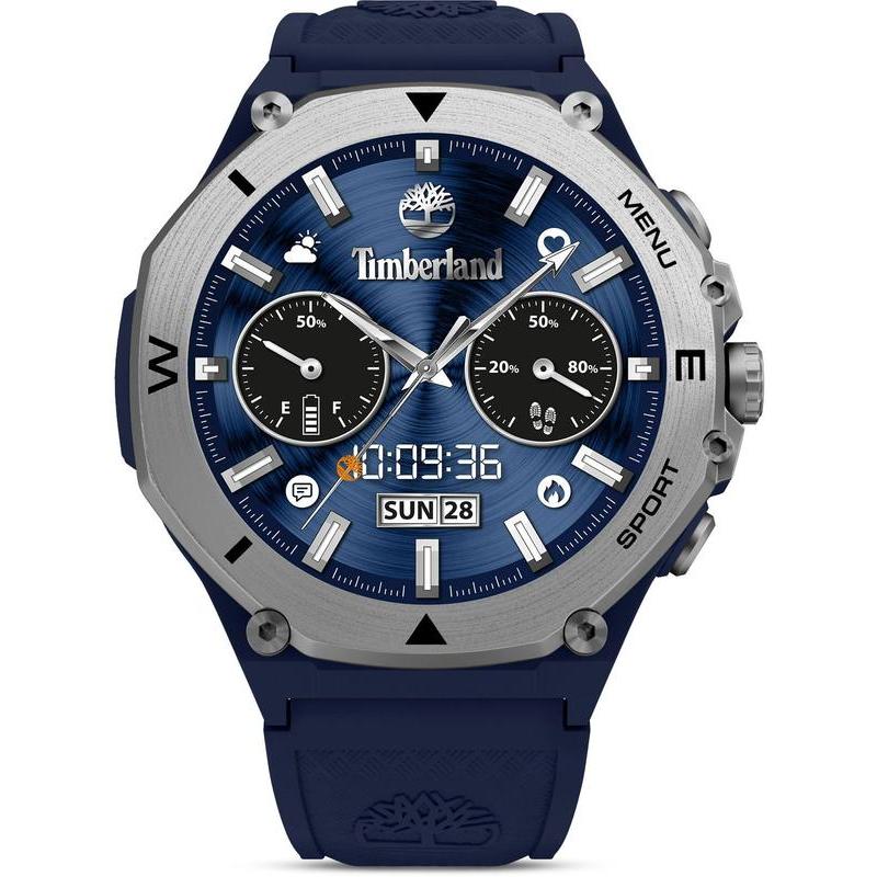 Timberland Trail Force S2 Men's Navy Blue Smartwatch – Rugged Outdoor GPS